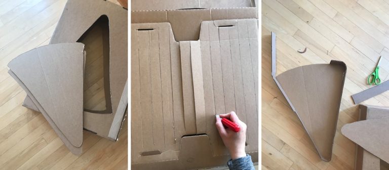 How to make easy DIY pizza piñata + pizza buttons