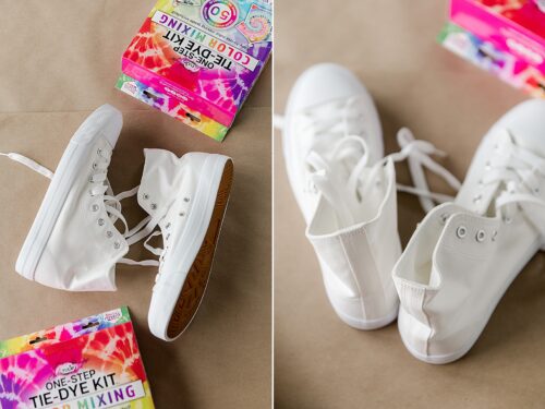 Custom color mixed tie dyed shoes! (like mix your own colors….gah ...