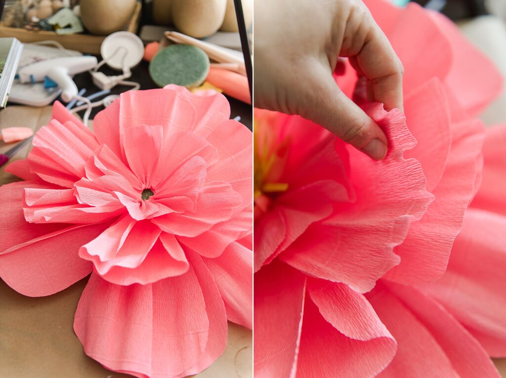 How to make HUGE crepe paper flowers – oh yay studio – Color + Painting ...